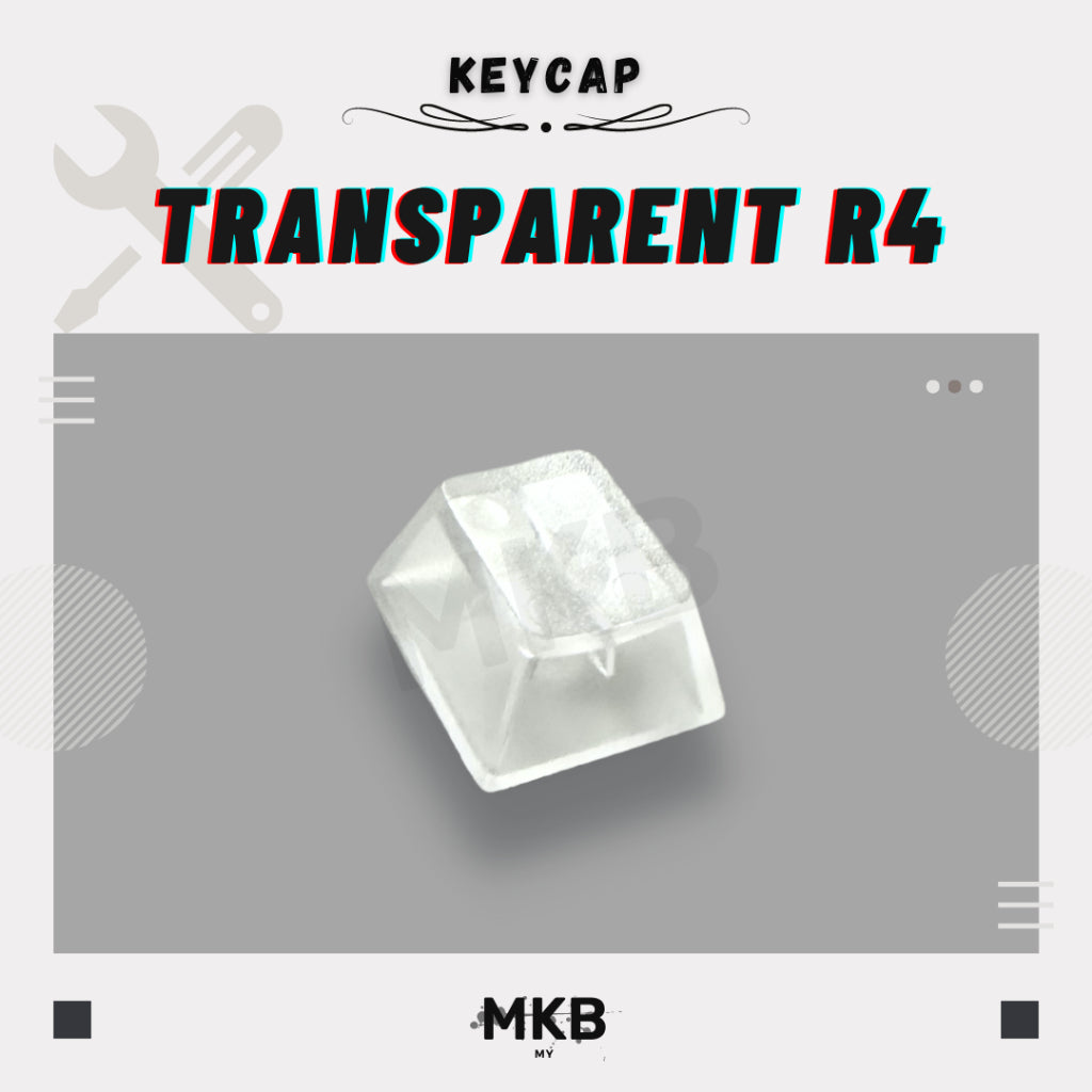 Transparent R4 Keycap – MKB.MY