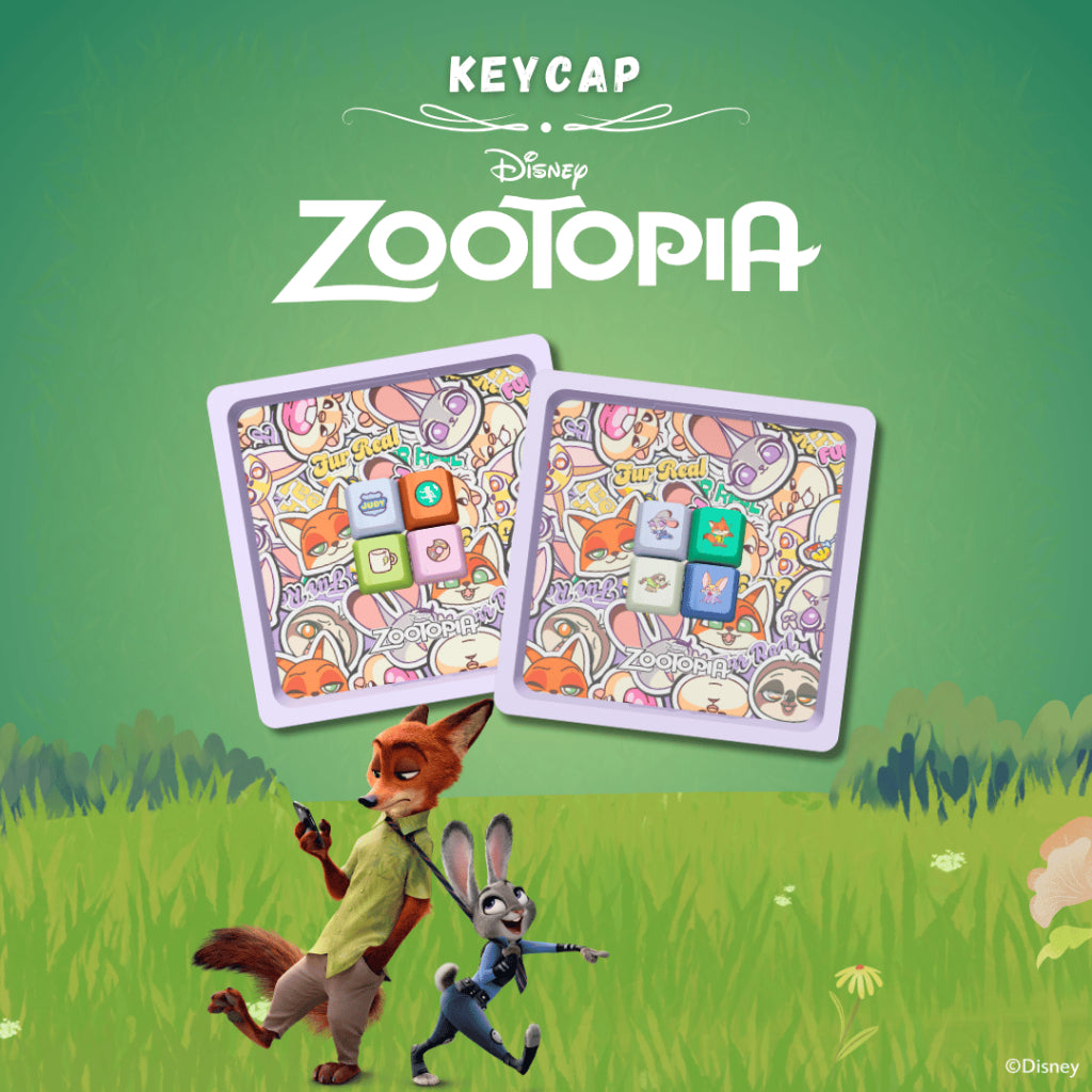 MKB Disney Zootopia R4 Keycap Set – MKB.MY