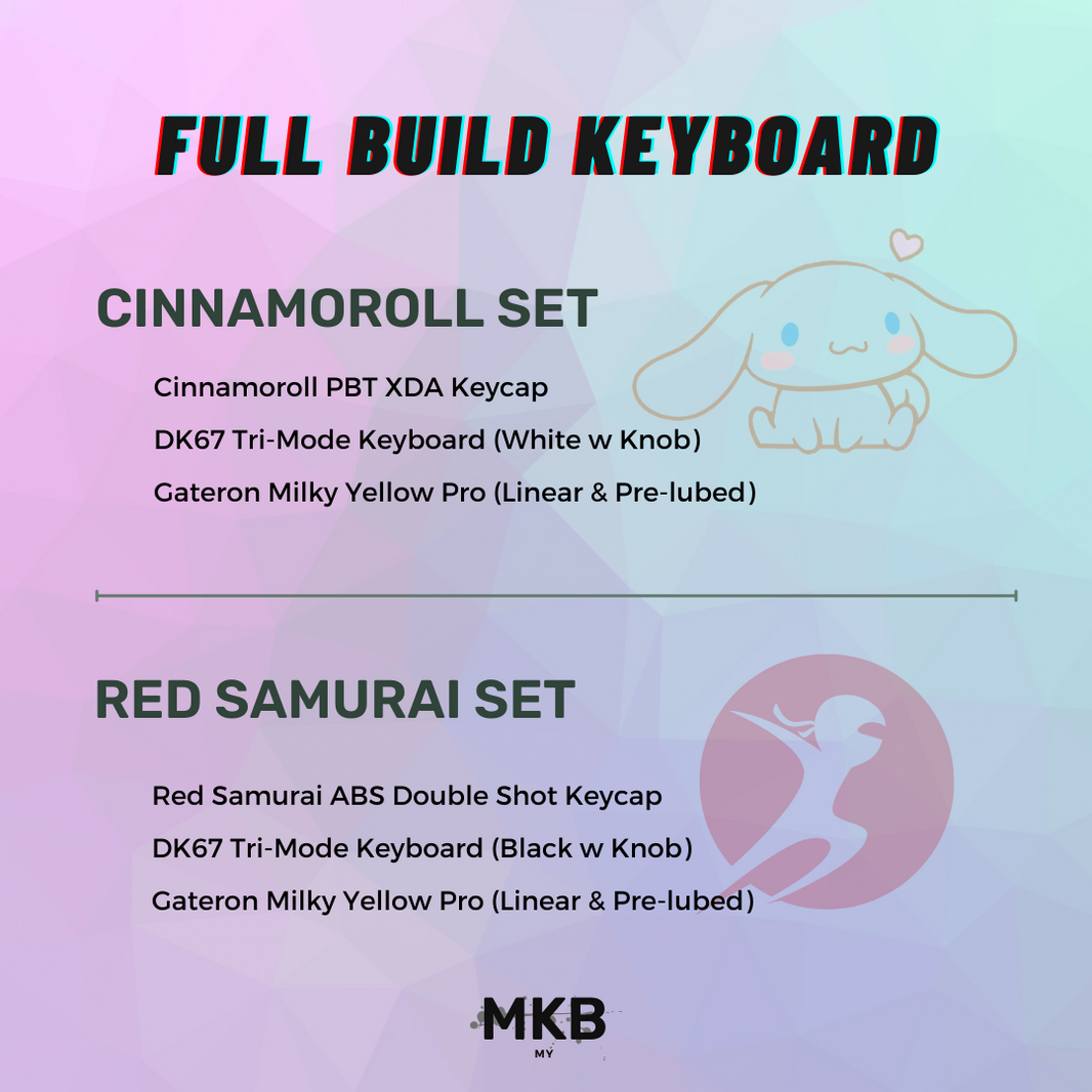 Custom Keyboards and Prebuilt Keyboard – MKB.MY